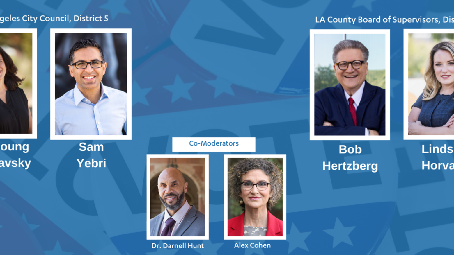 Candidate Forums: Your Vote, Our Future | Hammer Museum