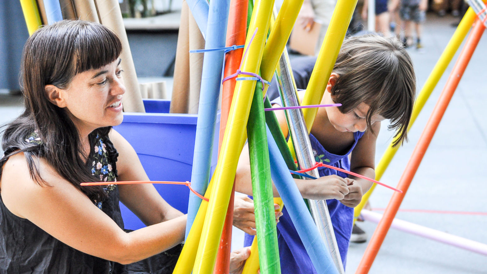 Close Encounters: Our Words: A Pop-up Mural | Hammer Museum